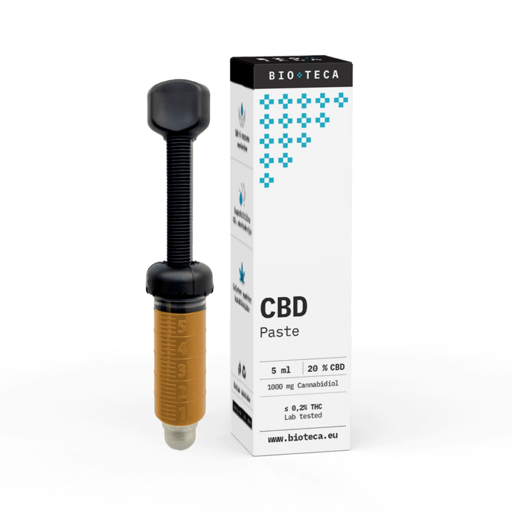 CBD paste 20% [5ml] - Bioteca